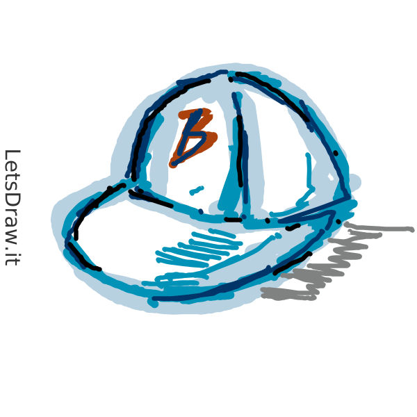 How to draw baseball cap / 9widkn7zx.png / LetsDrawIt