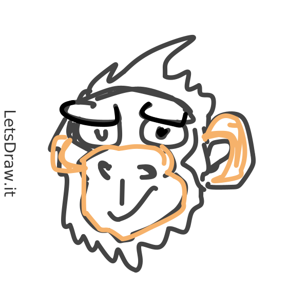 How to draw ape / 9wwqgs7o7.png / LetsDrawIt