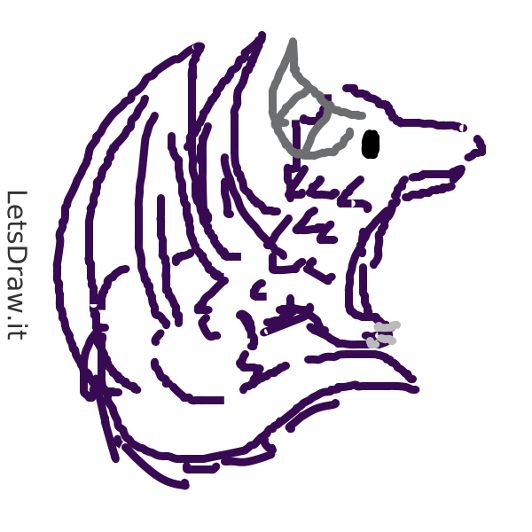 How to draw dragon / 9wxyxgqru.png / LetsDrawIt