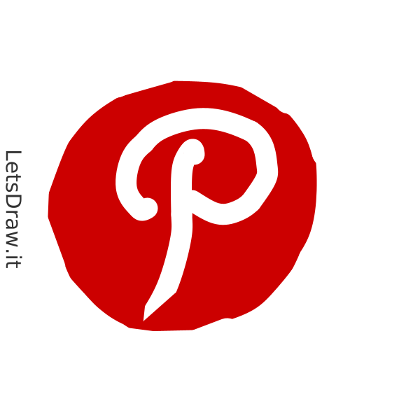 How to draw pinterest / 9xapd1uto.png / LetsDrawIt