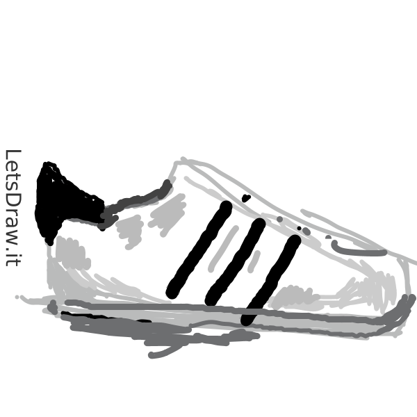 How to draw Adidas / 9z461jb1f.png / LetsDrawIt