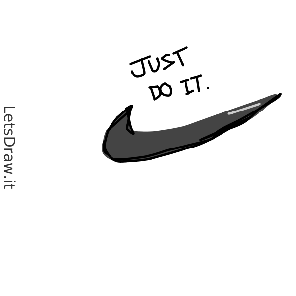 How to draw Nike / a1cq8yxdk.png / LetsDrawIt