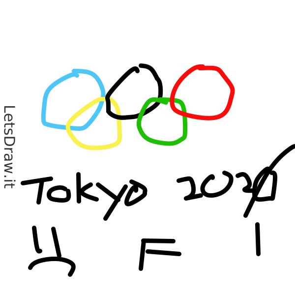 How to draw Olympic rings / a3foko4xp.png / LetsDrawIt