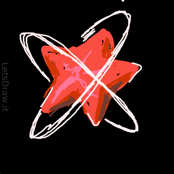 How to draw red star / a4nse6xqs.png / LetsDrawIt