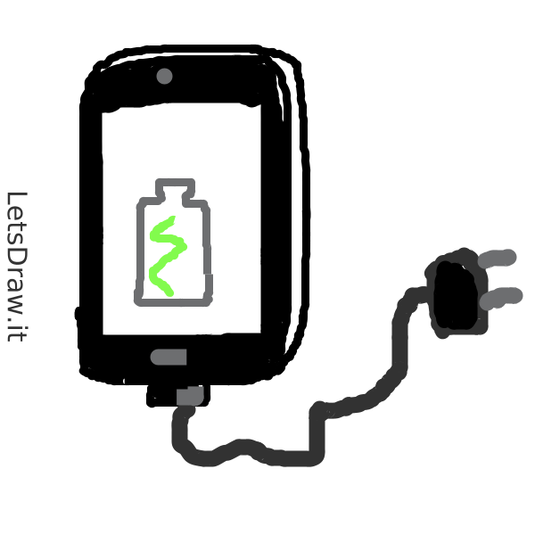 How to draw charging cable / a5wuqcs7p.png / LetsDrawIt