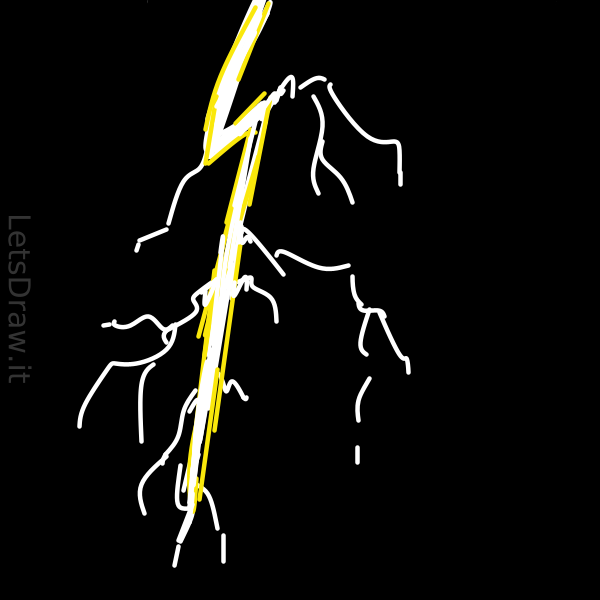 How to draw lightning / a7d5do6xk.png / LetsDrawIt