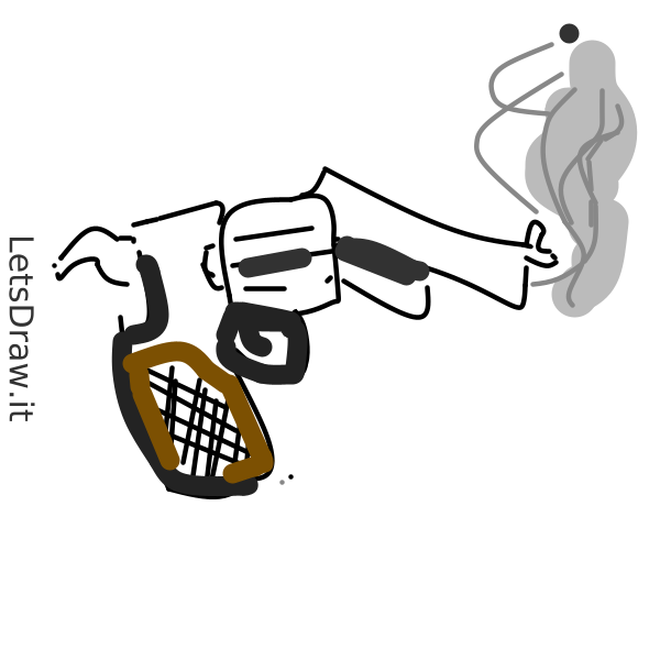 How to draw revolver / a96bjyihh.png / LetsDrawIt