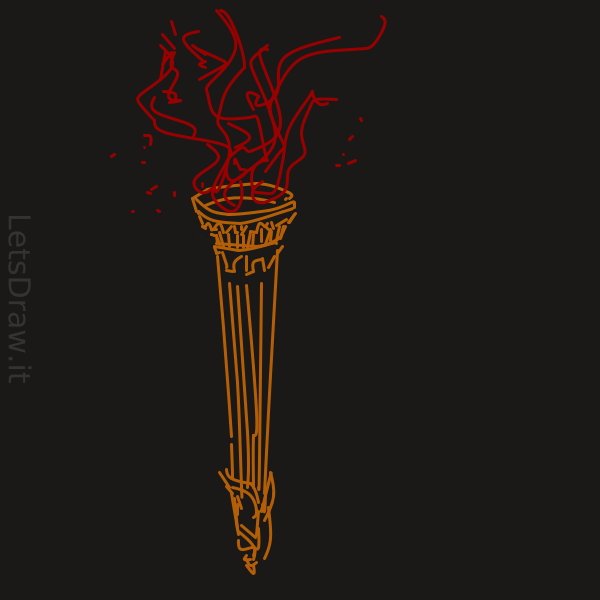 How to draw torch / a9wrgpc3w.png / LetsDrawIt