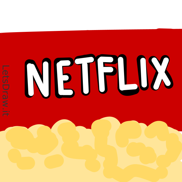 How to draw netflix / a9z78sycn.png / LetsDrawIt