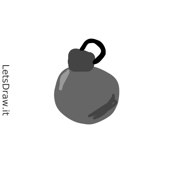 How to draw Grenade / aa59fz8kh.png / LetsDrawIt