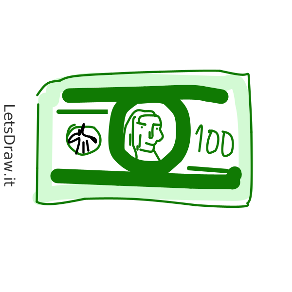 How to draw dollar bill / aasdkrb8k.png / LetsDrawIt