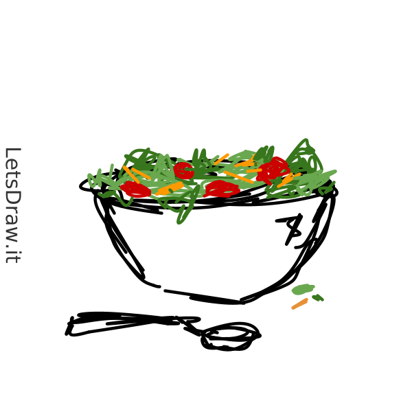 How to draw salad / ab9k86b7b.png / LetsDrawIt