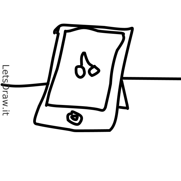 How to draw iPad / absqk9t5g.png / LetsDrawIt