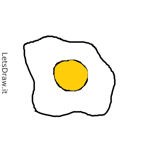 How to draw Eggs / ac4ztd14s.png / LetsDrawIt