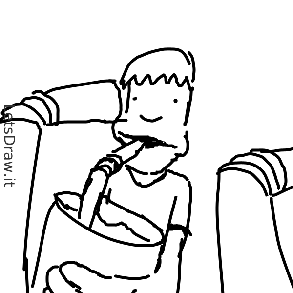 How to draw straw / acneqh45c.png / LetsDrawIt