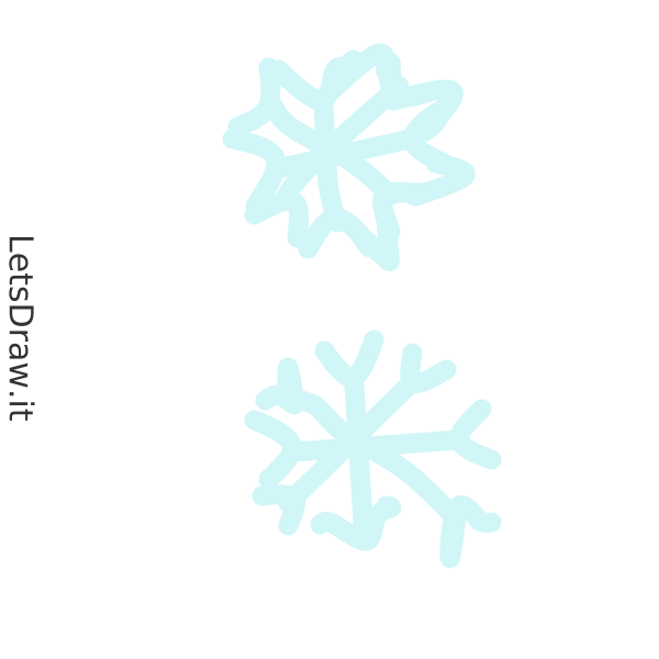 How to draw snow / adq7cfoa6.png / LetsDrawIt