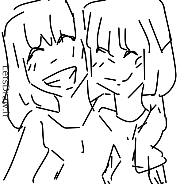 How to draw sister / afe6ng9p6.png / LetsDrawIt