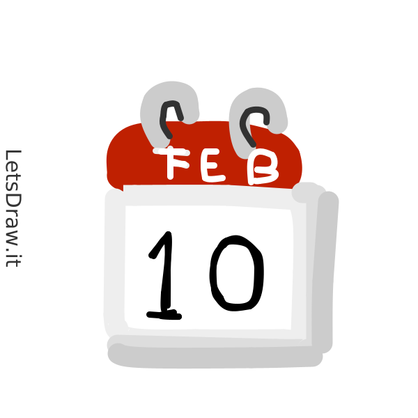 How to draw date / afrhcupnm.png / LetsDrawIt