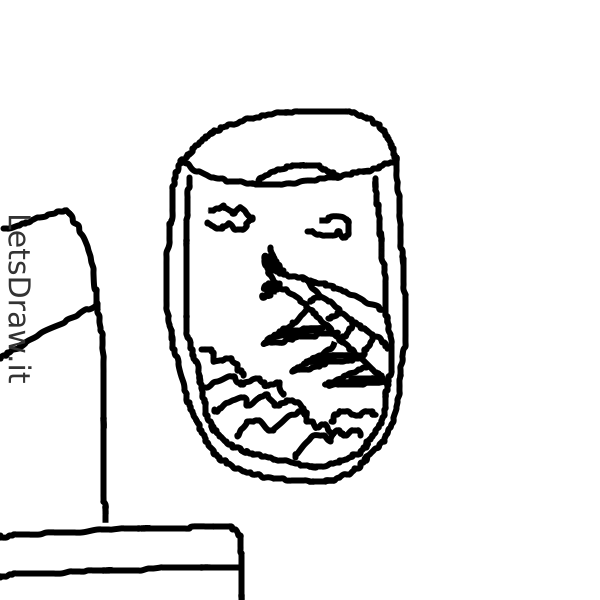How to draw view from an airplane window / ahz4xm1j6.png / LetsDrawIt