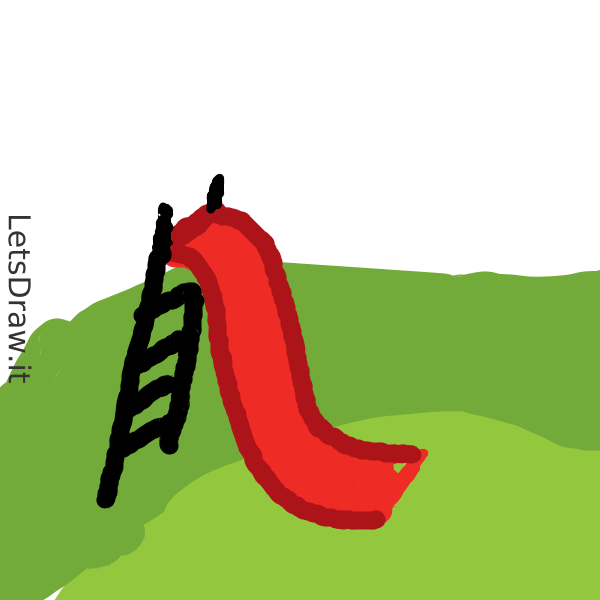 How to draw slide / aiii15pda.png / LetsDrawIt