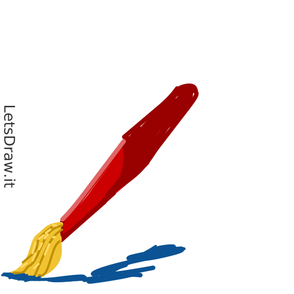 How to draw paint brush / aipk8pbzp.png / LetsDrawIt
