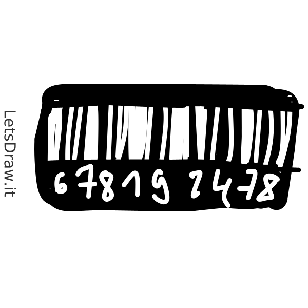 How to draw barcode / aj8pxpgi.png / LetsDrawIt