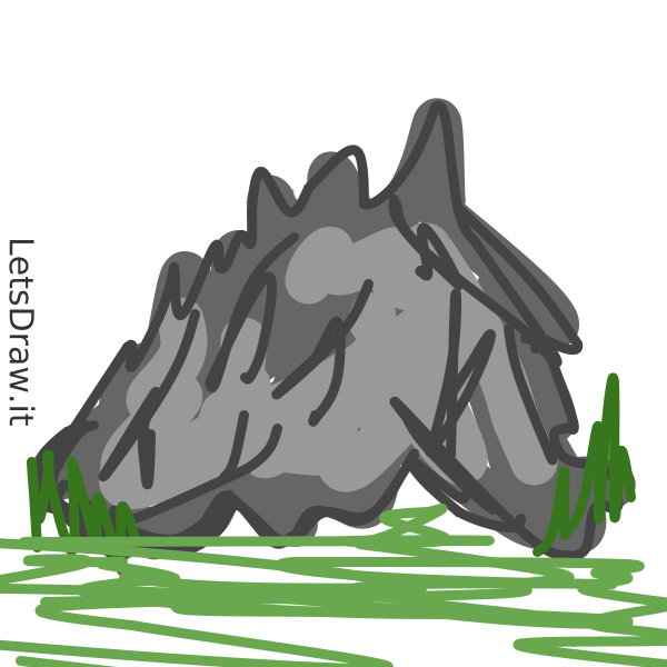 How to draw stone / amt7g6ju9.png / LetsDrawIt