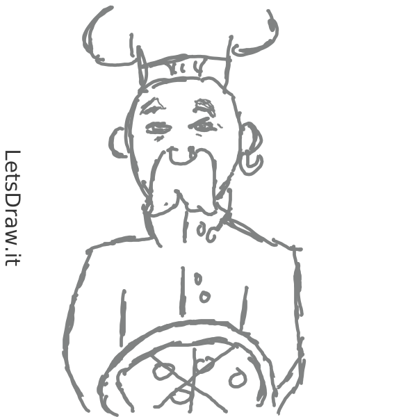 How to draw Chef / aq4igndy6.png / LetsDrawIt