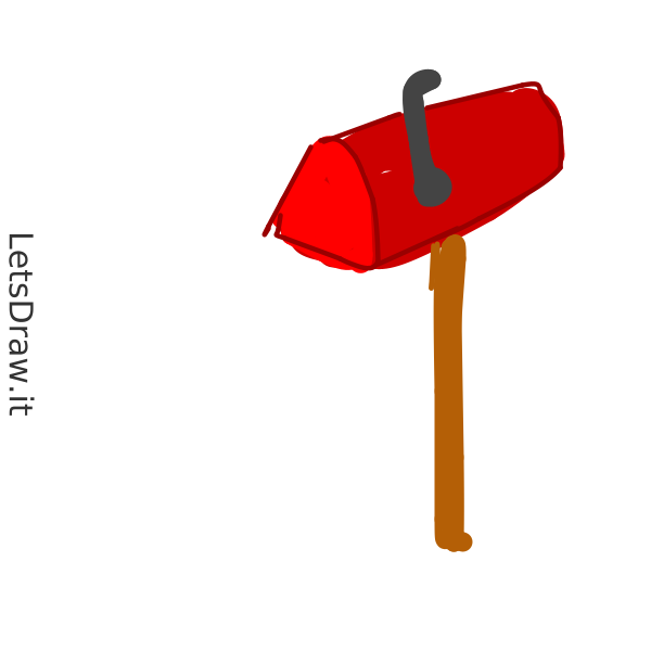 How to draw mailbox / ar4qgbptf.png / LetsDrawIt