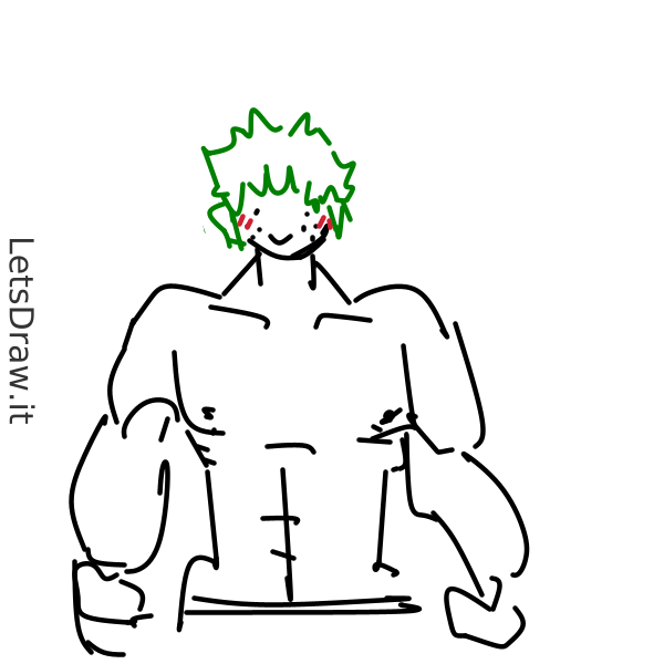 How to draw Bodybuilding / as3qrieoz.png / LetsDrawIt