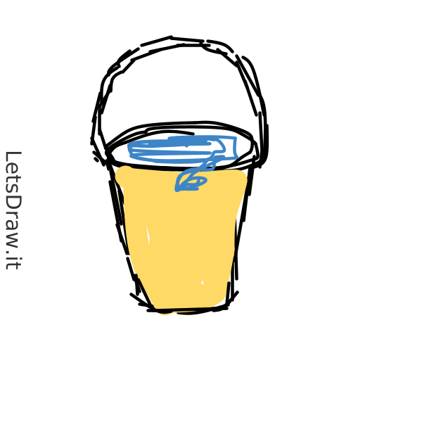 How to draw bucket / aunrbs861.png / LetsDrawIt