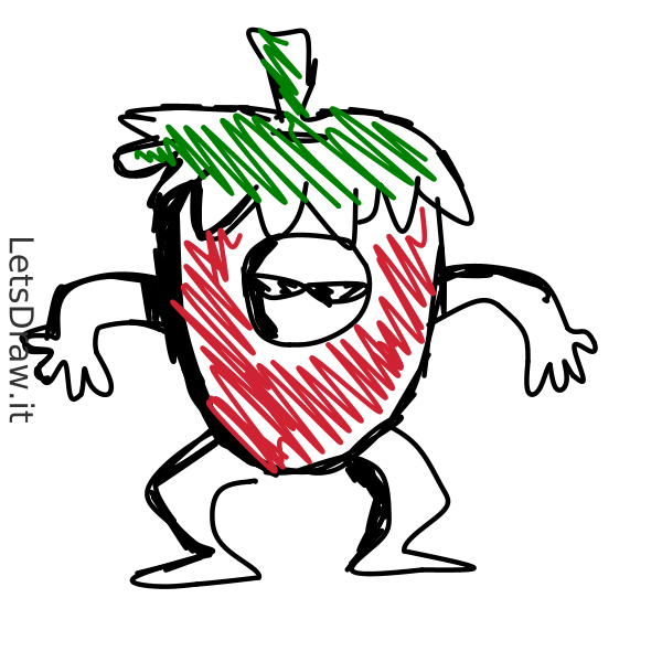 How to draw strawberry / auuqbg88q.png / LetsDrawIt