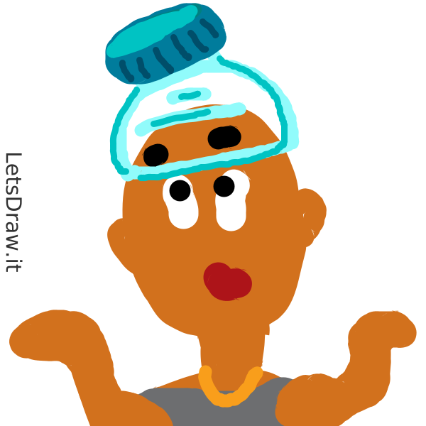 How to draw bottle cap / aybotoccj.png / LetsDrawIt