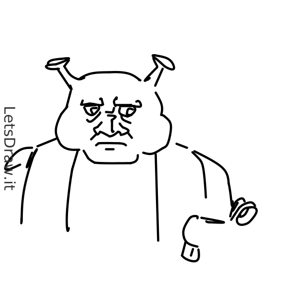 How to draw ogre / aykacqic7.png / LetsDrawIt