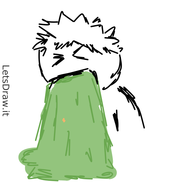 How to draw vomit / azqidae8r.png / LetsDrawIt