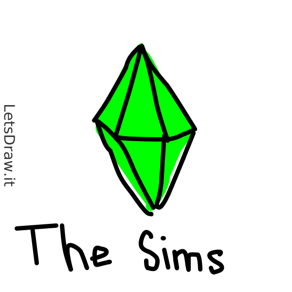 How to draw sims / b3fwetuei.png / LetsDrawIt