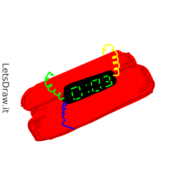 How to draw time bomb / b46cg5ar5.png / LetsDrawIt