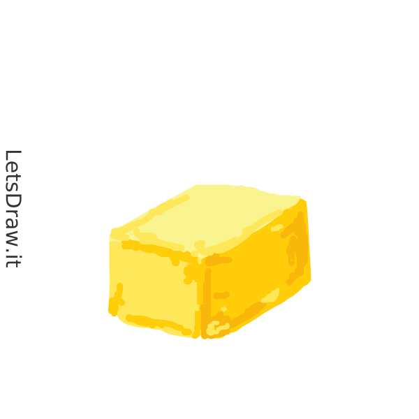 How to draw stick of butter / b6eqobiu4.png / LetsDrawIt