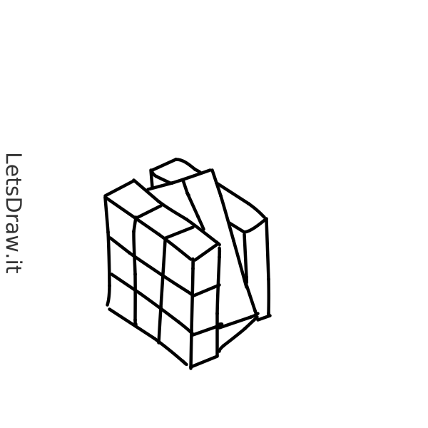How to draw rubik's cube / b6zqnc1cq.png / LetsDrawIt