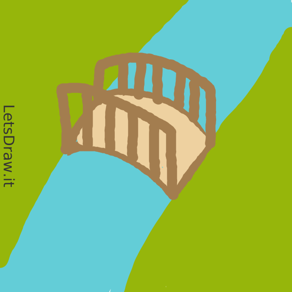 How to draw bridge / b77pfzbrj.png / LetsDrawIt
