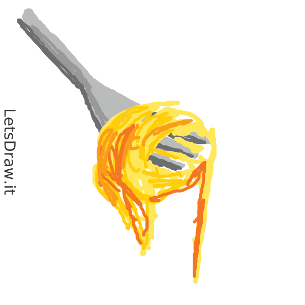 How to draw pasta / b7tq1qnth.png / LetsDrawIt