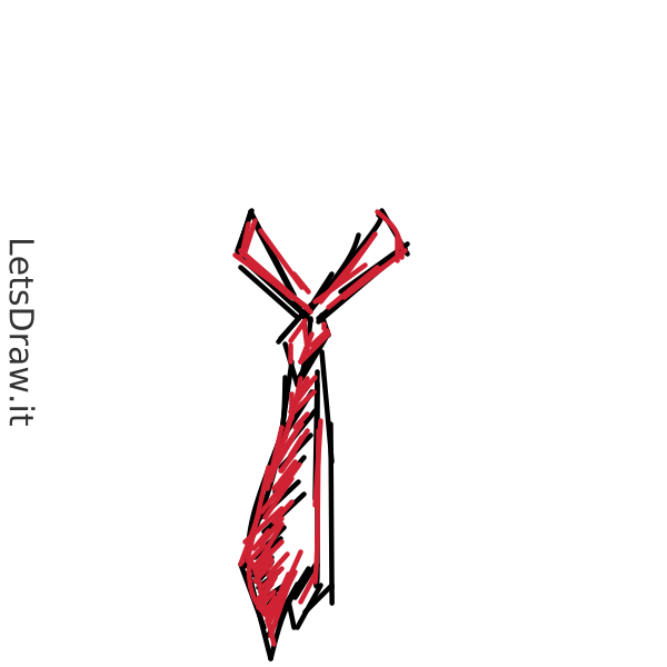 How to draw tie / b8adfdgp6.png / LetsDrawIt