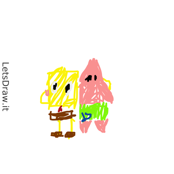 How to draw best friends / b8iqxtk3g.png / LetsDrawIt