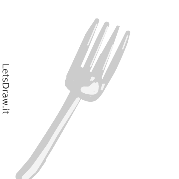 How to draw fork / b9kmg9qnd.png / LetsDrawIt