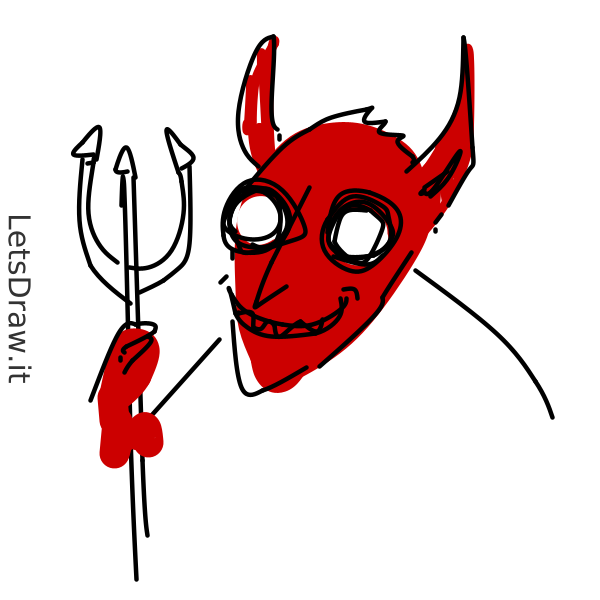 How to draw demon / bahqfauyp.png / LetsDrawIt