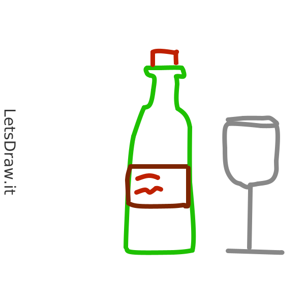 How to draw bottle / ban8cqkx1.png / LetsDrawIt
