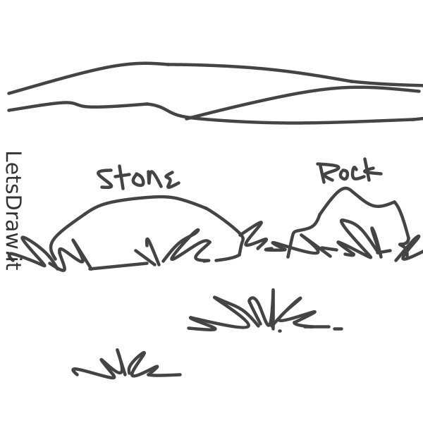 How to draw stone / bb7sg79jy.png / LetsDrawIt