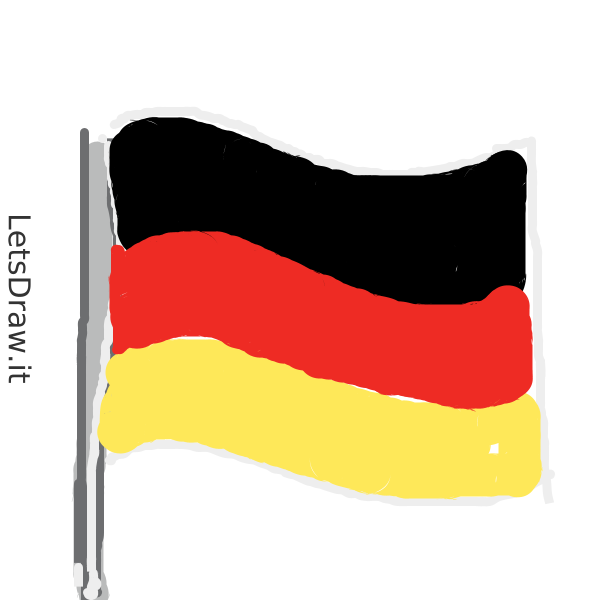 How to draw Germany / bbt9oeyni.png / LetsDrawIt