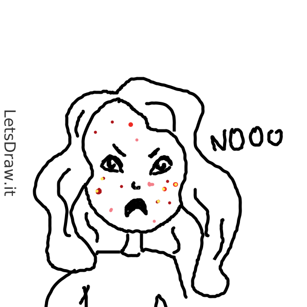 How to draw acne / be53wbiuk.png / LetsDrawIt