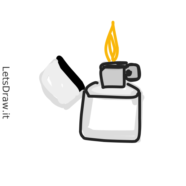 How to draw lighter / bfyxcupdx.png / LetsDrawIt